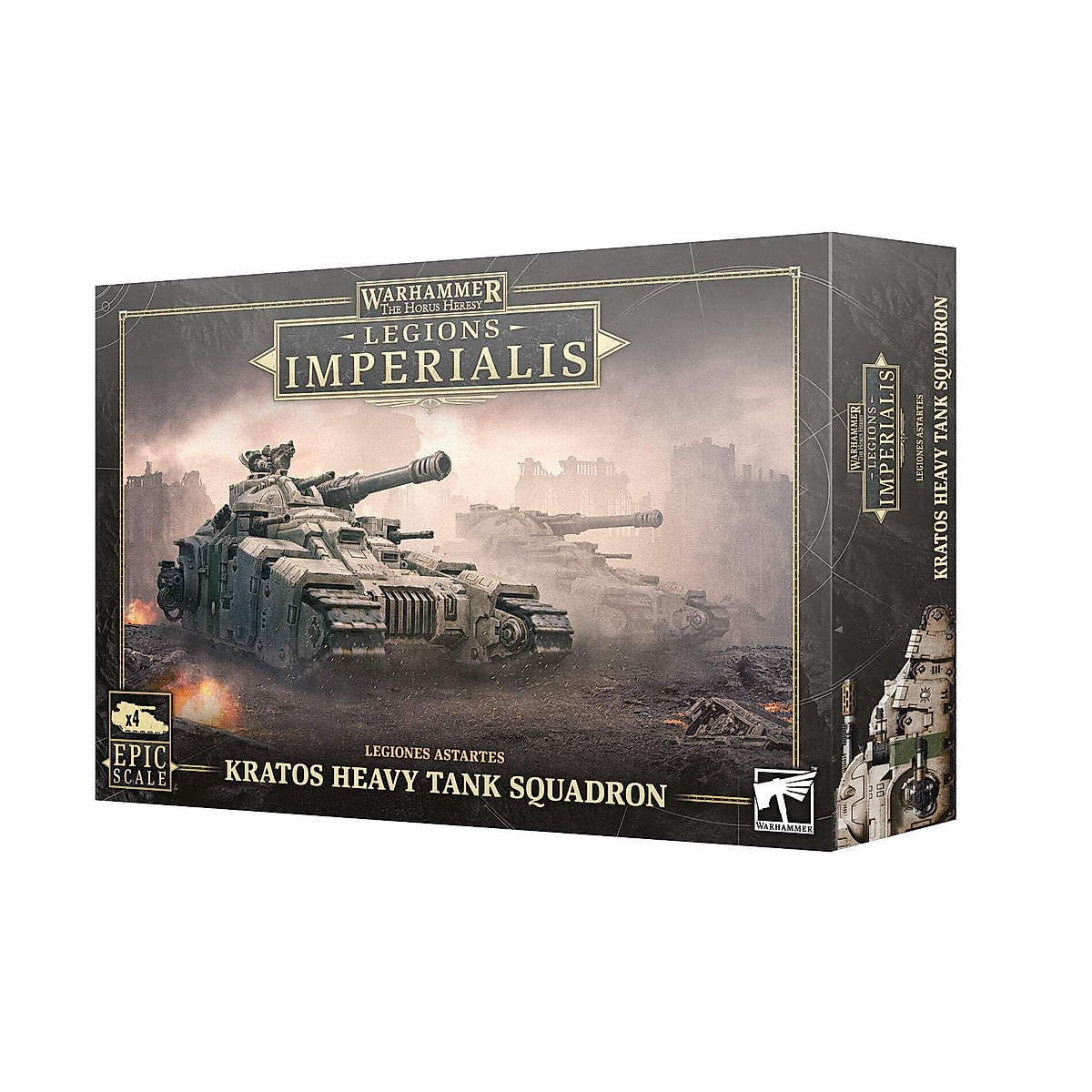Games Workshop - Warhammer - Legions Imperalis: Kratos Heavy Tank Squadron [Epic Scale]