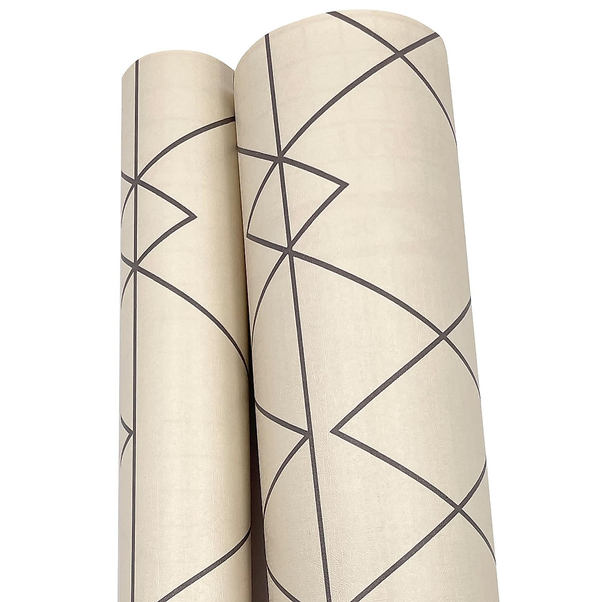 Yifely Geometry Shelving Paper Self-Adhesive Drawer Liner Waterproof Covering Shelf Dividers Entry Tables 17.7 Inch by 9.8 Feet