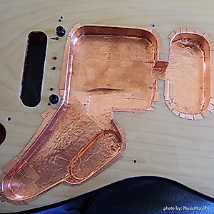 Copper Shielding Tape for Guitars - EMI Shielding, Crafts, Electrical Repairs, Conductive Adhesive, Grounding