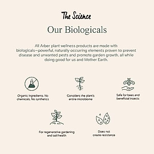 Arber Bio Insecticide | Organic Insect & Mite Control for Plants | Indoor & Outdoor | Natural Gardening Solution | Spider Mite, Aphid & Mealybug Killer | Liquid Concentrate | Makes Over 15 Gallons