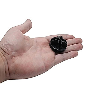 Kyuionty 30Pcs Wire Cube Connectors Plastic Grid Cube Organizer Connector for Modular Closet Storage Organizer & Wire Shelving (Black)