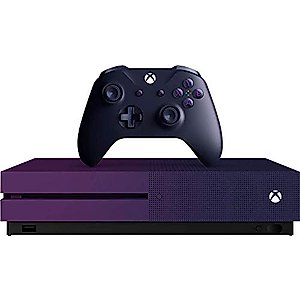 Microsoft Xbox One S Console, 1TB Storage with Accessories - Gradient Purple