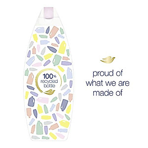 Dove Body Wash 100% Gentle Cleansers, Sulfate Free Peony and Rose Oil Effectively Washes Away Bacteria While Nourishing Your Skin, 22 Fl Oz (Pack of 4)