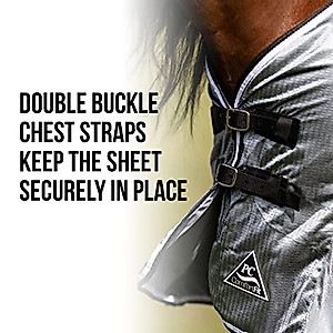 Professional's Choice Comfort Fit Fly Sheet Charcoal 69