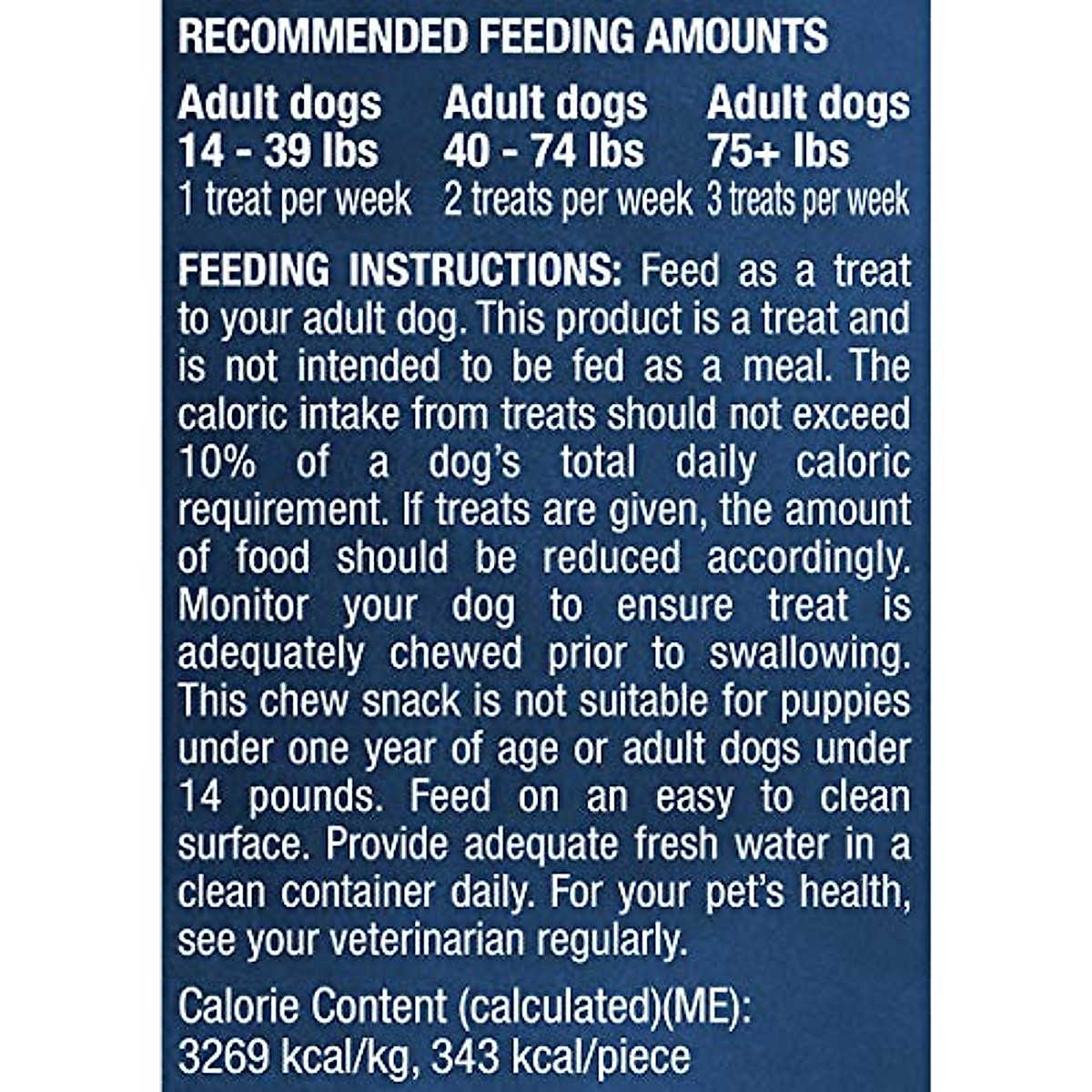 Busy Purina Bone Made in USA Facilities, Long Lasting Small/Medium Breed Adult Dog Chews, Peanut Butter Flavor - 6 ct. Pouch