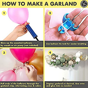 Sweet Baby Co. Sage Green Balloon Garland Kit for Neutral Arch with Matte Sage Olive, Taupe, White, Gold Metallic, Confetti Balloons for Baby Shower, Eucalyptus Party Decorations, Birthday Ballon Wall