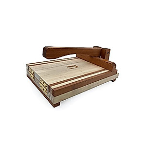 Zelvox Wooden Tortilla Multi-Press,"12 Inch", Series 2,Corn Tortilla Press for Homemade,Roti, Burritos,Taco, Empanadas, tostones, hallacas and More, perfect for Your Home and Business