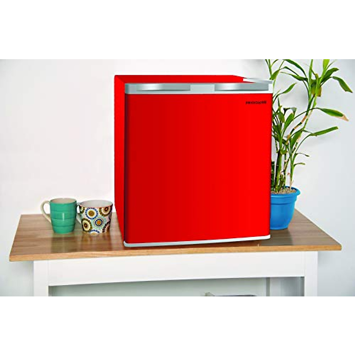 Frigidaire EFR115-RED 1.6 Cu Ft Compact Fridge for Office, Dorm Room, Mancave or RV, Red