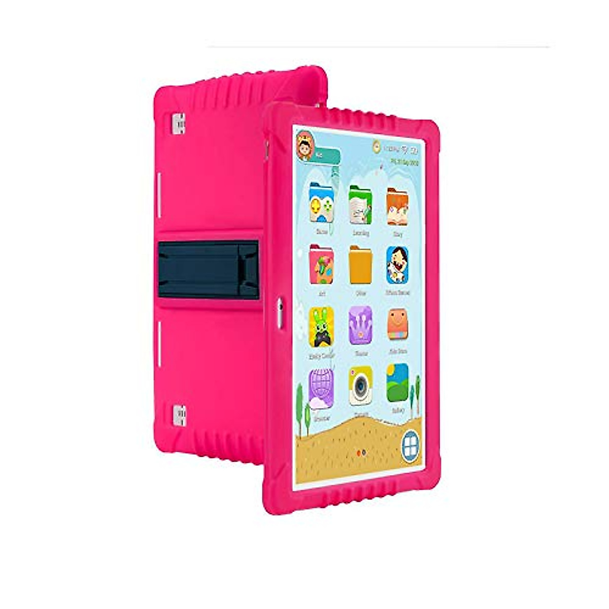 Ayaprak 10.1'' Kids Tablet Android 8.0 Quad Core 1+16GB HD WiFi 3G Phone Phablet(Blue)