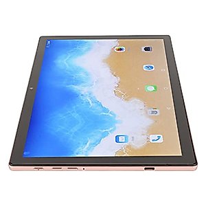 VINGVO 10.1 Inch Tablet, Octa Core Processor Dual SIM Dual Standby Tablet for Work (US Plug)