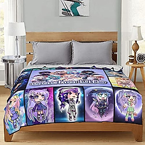 Stole Christmas Cartoon Blanket Anime Game Throw Blankets Ultra Soft Flannel Fleece Light Weight for Kids Adults Gift 60"X50" 8-2