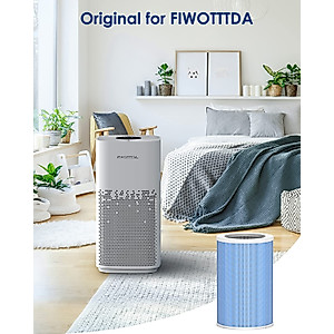 FIWOTTTDA Air Purifier Replacement Filter, 4-in-1 True HEPA for Air Purify Breathe Nature 1