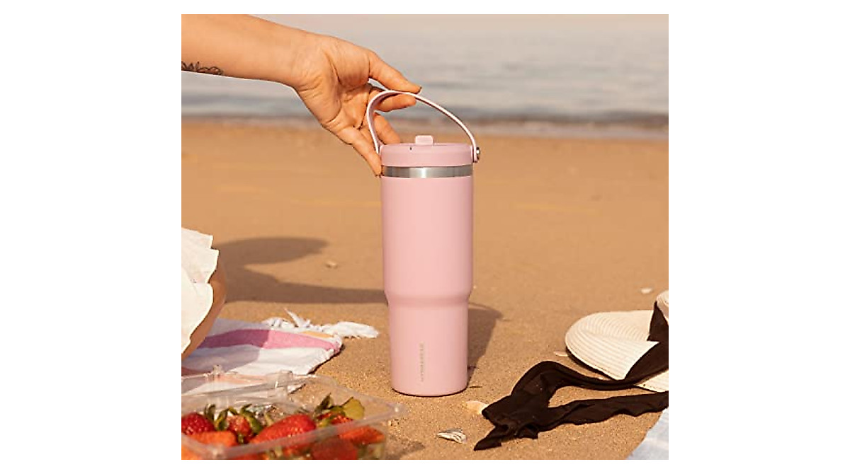 Hydrapeak Nomad 32 oz Tumbler with Handle and Straw Lid, Leakproof ...