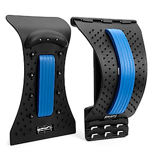 Innostretch Back & Neck Stretcher Set - Two-in-One Solution for Lower Back and Neck Pain Relief - 3 Adjustable Arch Levels - Release and Take Control of Your Spinal Health