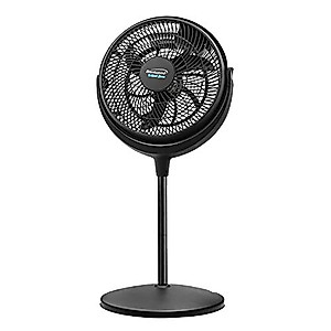 Brentwood Kool Zone High Velocity Air Circulator Fan, 2in1 3-Speed 12-inch, Black