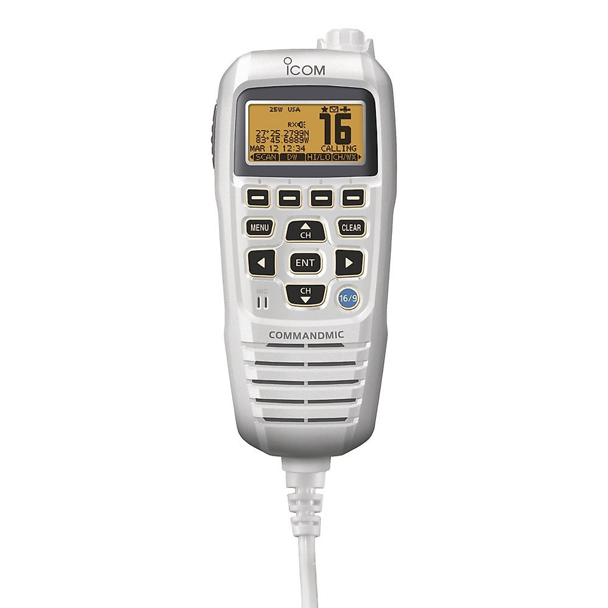 Icom commandmic iv white orders over $150