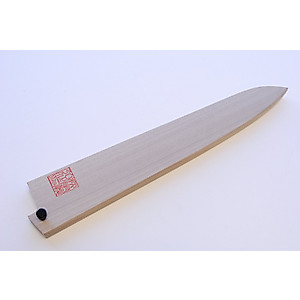 Yoshihiro Natural Magnolia Wood Saya Cover Blade Protector for Sujihiki Slicer (270mm)