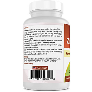 Zinc Citrate 30 mg & Magnesium Glycinate 425 mg