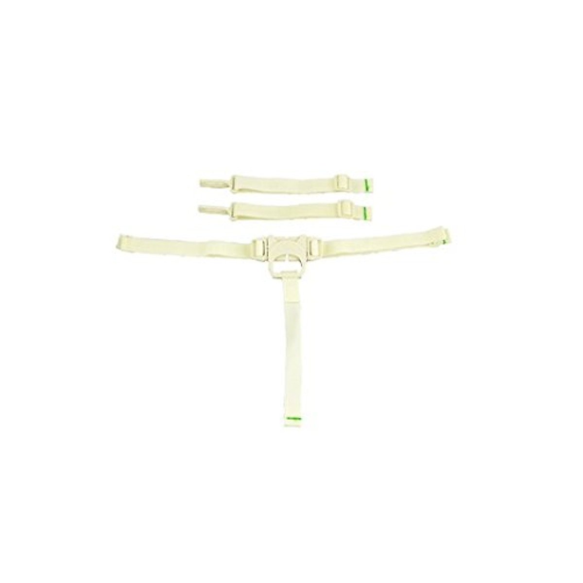 Fisher Price SpaceSaver High Chair Replacement Pad (CREME SPACESAVER STRAPS)