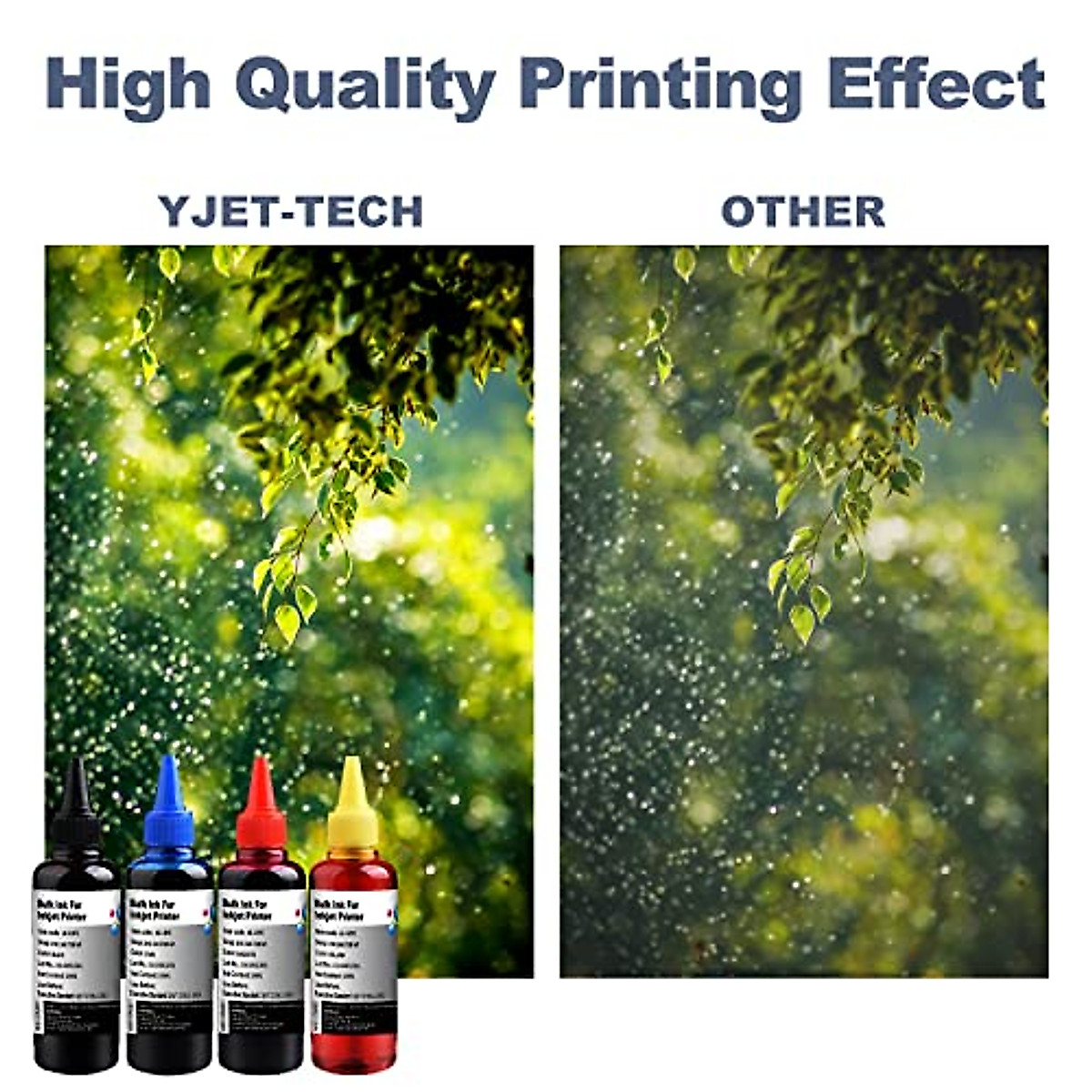 6 Bottles Ink and Ink Refill Kits Compatible with HP 950 951 932 933 60 61 952 902 901 62 63 64 65 21 22 920 940 934 564 711 970 971 95 96 Inkjet Printer Cartridges for Refillable Ink Cartridges