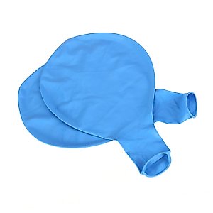jojofuny 6 Pack Light Blue Latex Balloons Giant 36 Round Birthday Decorative Party Balloons for Wedding Baby Shower