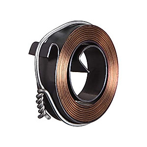 uxcell Drill Press Return Spring, Quill Spring Feed Return Coil Spring Assembly, 3.3Ft Long, 40 x 10 x 0.8mm