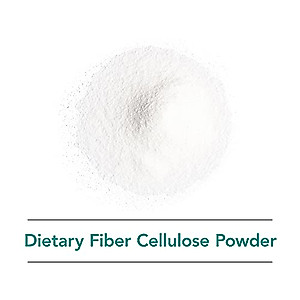 Nutricology Dietary Fiber Cellulose Powder - Insoluble Fiber, Colon Health - 250 Grams (8.8 oz)