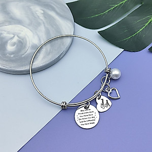 Retirement Gift Thank You Gift Jewelry Bracelet Appreciation Jewelry for Boss Coach Teacher Coworker Leaving Gifts Farewell Gift Goodbye Gift Birthday Christmas Thanksgiving Gift for Manager Leaders