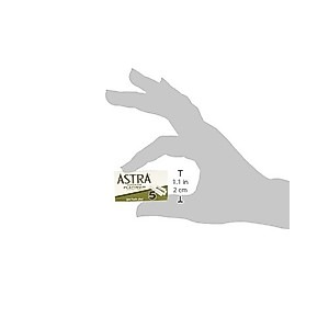 Astra Superior Platinum Double Edge Razor Blades - 30 Ct