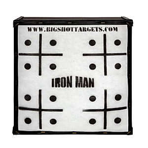Iron Man 30 Personal Range Target with Heavy Duty Steel Stand