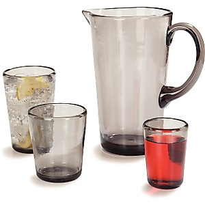 Carlisle FoodService Products MIN544218 Mingle High Ball, 19 oz, Tritan, Smoke (Pack of 12)