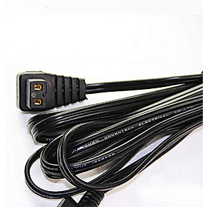 DC Power Cord Power Cable 11.5 ft Length 12V/24V for Car refrigerator Car Fridge Freezer Compatible with Alpicool, Bodega, Euhomy, BougeRV, ARB, Dometic, ICECO, Setpower, JoyTutus (DC Power Plug Only)