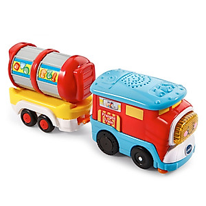 VTech Go! Go! Smart Wheels Freight Train with Tanker Car