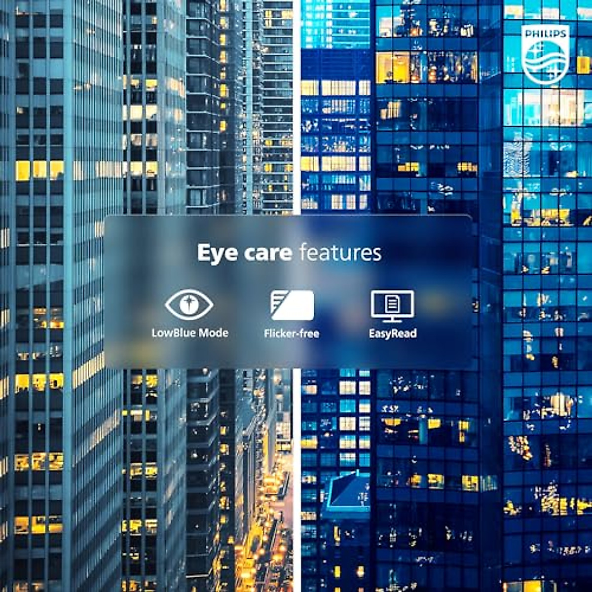Philips 24 inch Frameless Full HD (1920 x 1080) 100Hz Monitor, VESA, HDMI x1, VGA Port x1, Eye Care, 4 Year Advance Replacement Warranty, 241V8LB