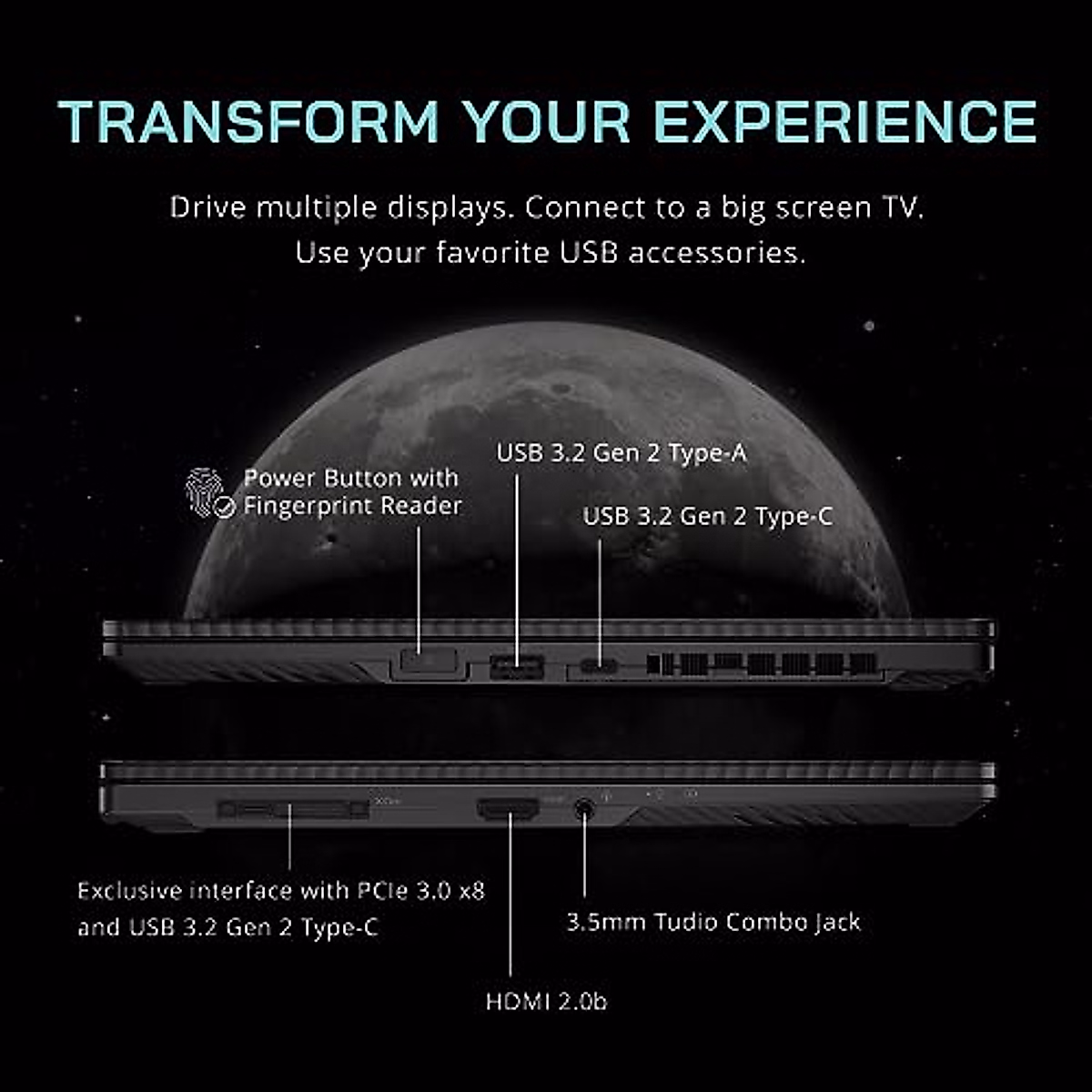 ASUS ROG Flow X13 13.4/ WUXGA Touchscreen Laptop, AMD R9 6900HS, 16GB LPDDR5, 1TB SSD, NVIDIA RTX 3050&XG Mobile Dock GC32L AMD RX 6850M XT, Backlit Keyboard, Win 11 Pro, Black, 32GB Hotface USB Card