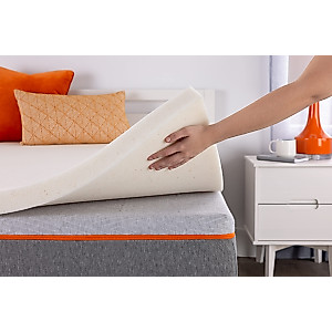 Craft & Trade CopperGel Cooling Pressure-Relieving Memory Foam Mattress Topper, 2-Inch, Full