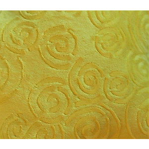 Snuggle Stuffs Star Minky Plush Throw Yellow Pillow