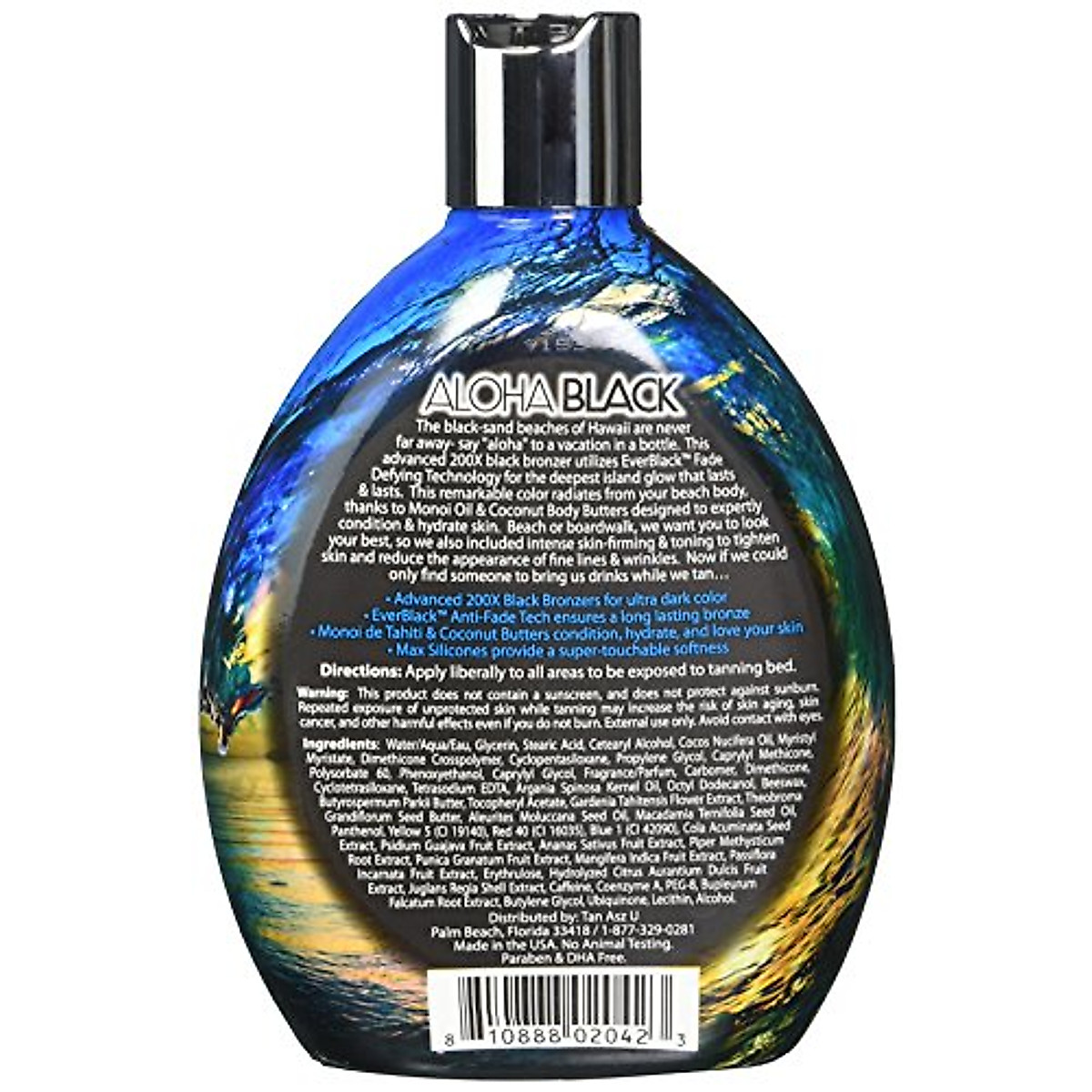 Tan Asz U ALOHA BLACK Advanced 200X Black Bronzer - 13.5 oz