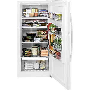 GE FUF14DLRWW Upright Freezer