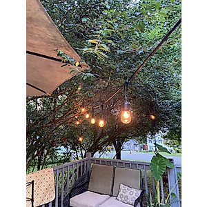 Rolay 11W Outdoor String Light Bulbs, S14 Incandescent Replacement Bulbs for Outdoor Patio String Lights with E26 Base, Pack of 16