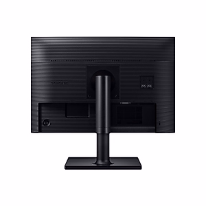 SAMSUNG FT45 Series 24-Inch WUXGA 1920 x 1200 Computer Monitor, 75Hz, IPS Panel, HDMI, DisplayPort, DVI, USB Hub, Built-in Speakers, Height Adjustable Stand, 3 Yr WRNTY (LF24T454GYNXZA),Black