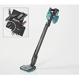 Shark Rocket Ultra-Light Corded Bagless Vacuum for Carpet and Hard Floor Cleaning with Swivel Steering (QS301Q), Ice Blue (QS301QIB)