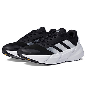 adidas Women's Adistar 2.0 Sneaker, Black/Silver Metallic/Black, 8