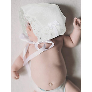 Battenburg Baby Linen Keepsake Bonnet - Made in USA