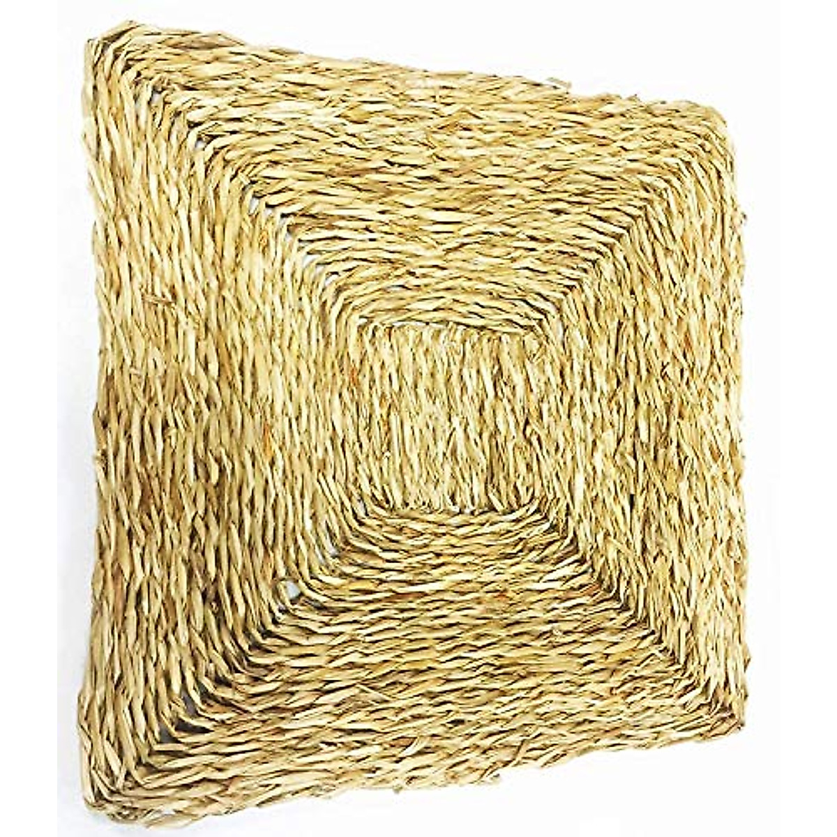Bonka Bird Toys 1296 Seagrass Mat Square 12 Inch Foraging Bird Toy Parrot cage Toys Cages Craft Part Rabbit Part