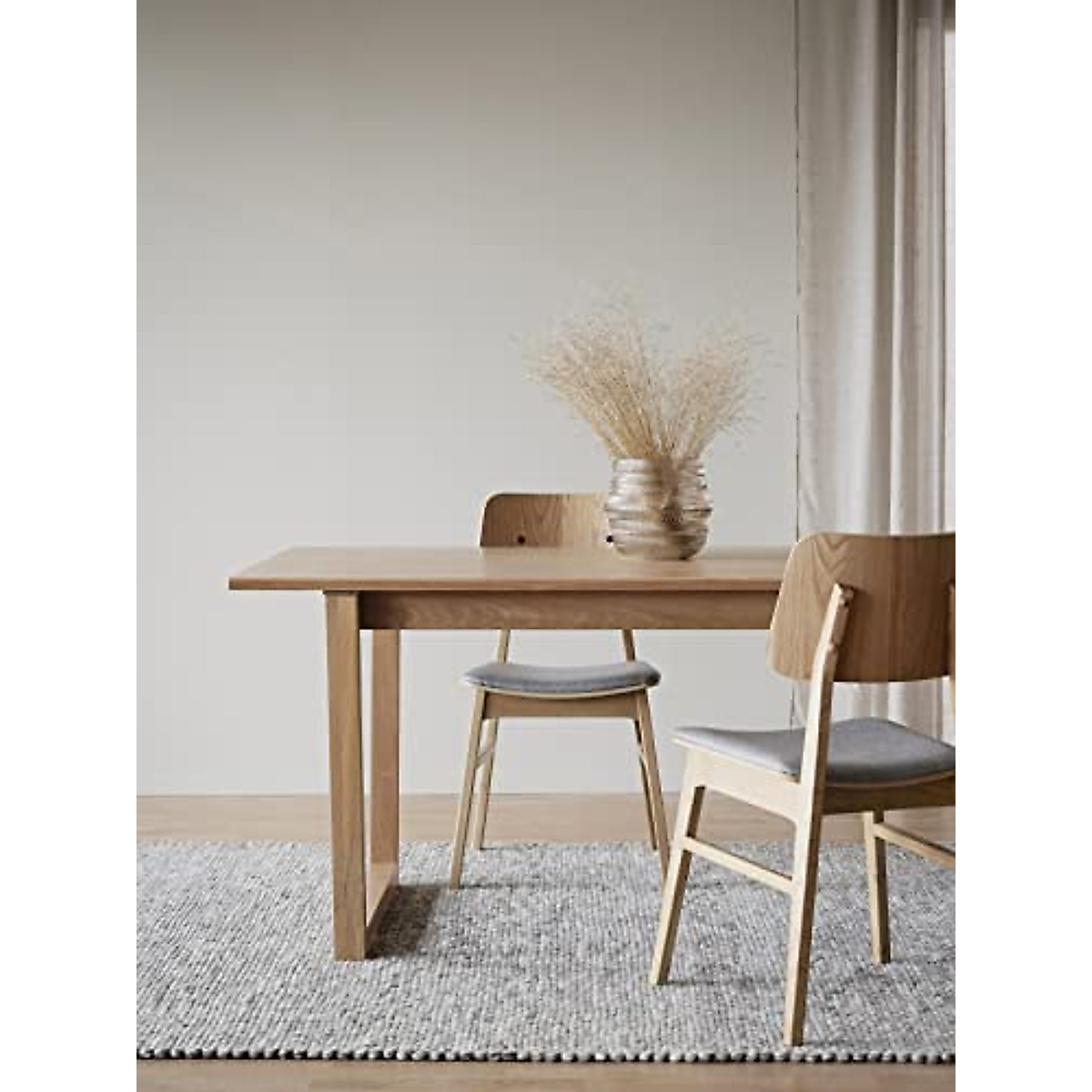 'Giddings' Dining Table. All solid Hardwood. Highest quality on Amazon.