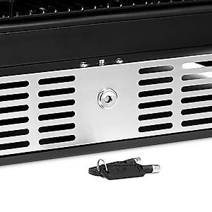 NewAir 15" Built-in or Freestanding 29 Bottle Dual Temperature Zone Wine Fridge, Quiet Operation Wine Cooler with Beech Wood Shelves, Stainless Steel Wine Cellar for Red, White, and Sparkling Wine