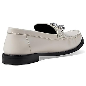 Coach Jess Leather Loafer Chalk 8 B (M)