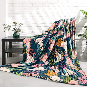 Cute Pig Blanket Present for Girls Women Cute Pig Animal Blanket Super Soft Plush Flannel Throw Blanket for Couch Bed Sofa 40"x50"