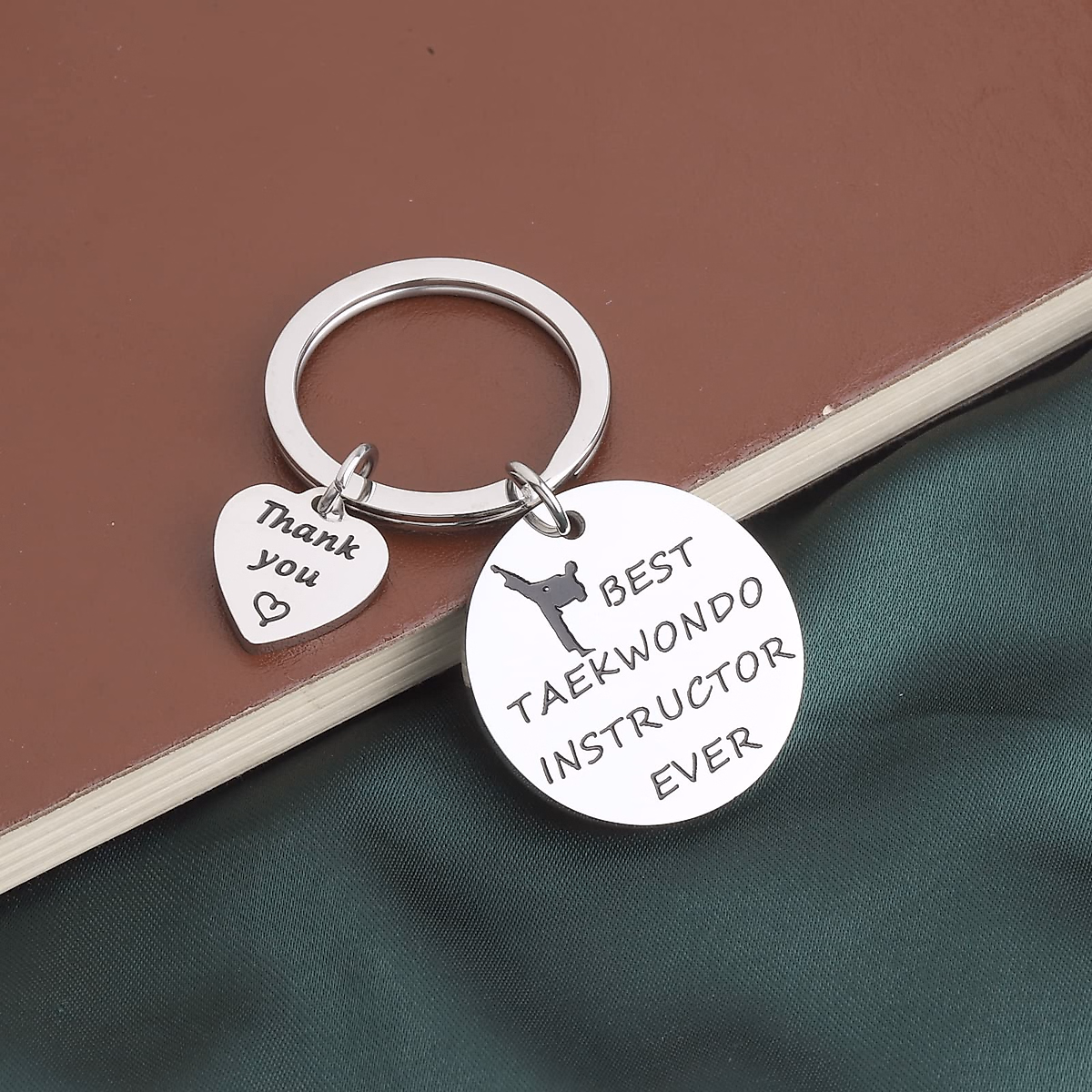 PLITI Taewkondo Gift Taekwondo Instructor Appreciation Gift Best Taekwondo Instructor Ever Keychain Martial Arts Gift Taekwondo Teacher Gift (taekwondo instructor ky)